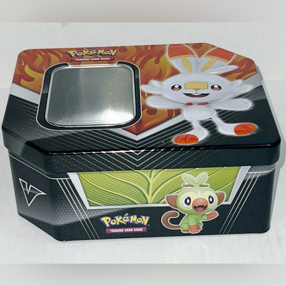 Pokemon | Games | Pokemon Trading Card Gameempty Metal Tinstorage ...